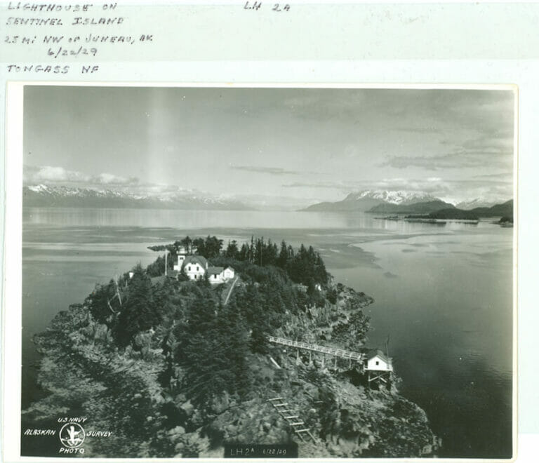 Sentinel Island Lighthouse | Gastineau Channel Historical Society